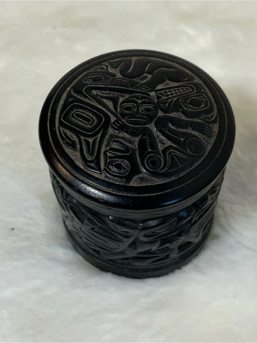 Accents | Boma Totem Design 2 Trinket Box Wlid Pacific Tribal Native ...